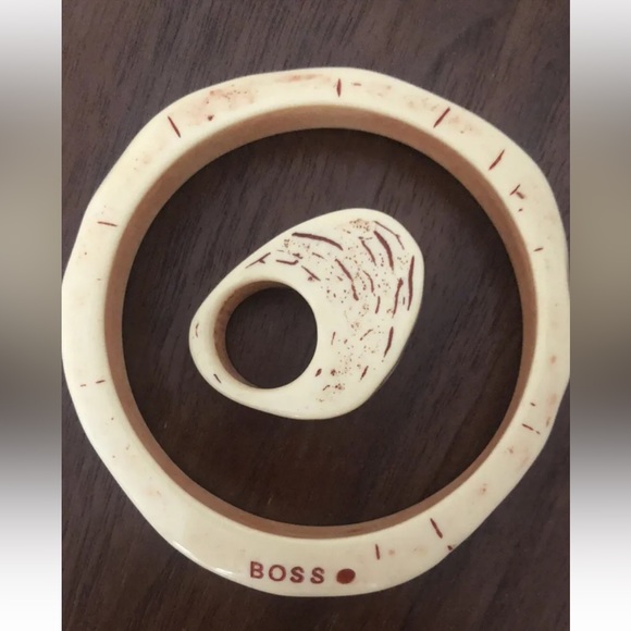 Boss | Jewelry | Authentic Boss Womens Bracelet And Ring 2psc Set New ...